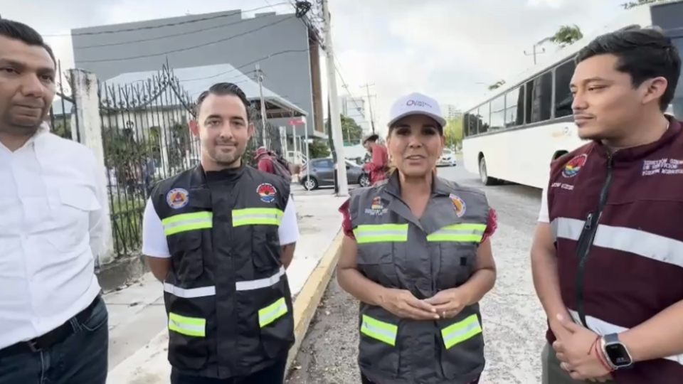 Exhorta Mara Lezama a ciudadanía a tomar todas las medidas preventivas ante condiciones del clima